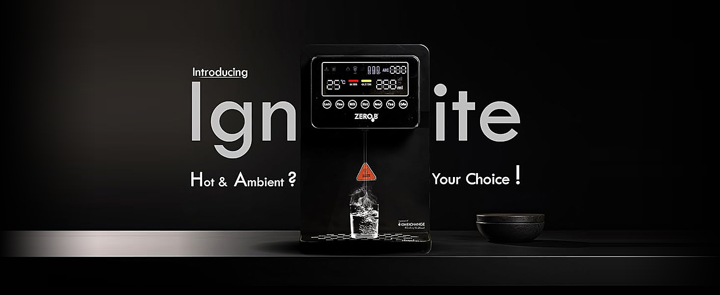 ZeroB Ignite Hot & Normal UF+UV Water Purifier (HN2 Series)