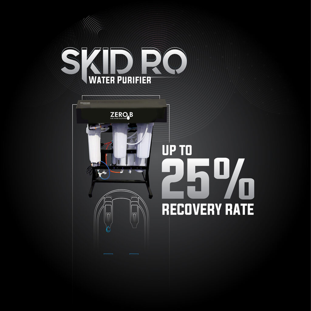 Skid RO Water Purifier | Commercial Water Filter | ZeroB